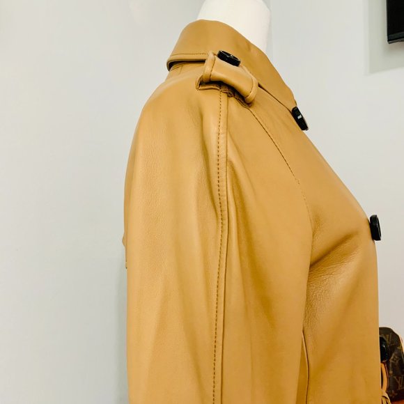 Coach | Jackets & Coats | Coach Dylan Soft Leather Trench Coat | Poshmark